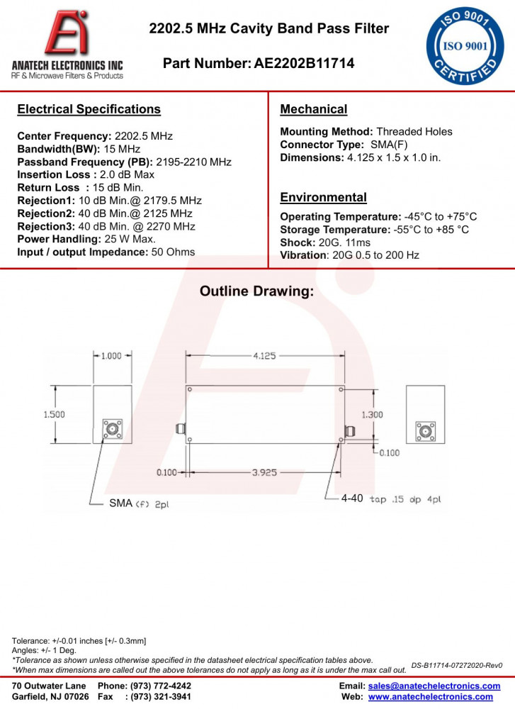 AE2202B11714 technical document preview