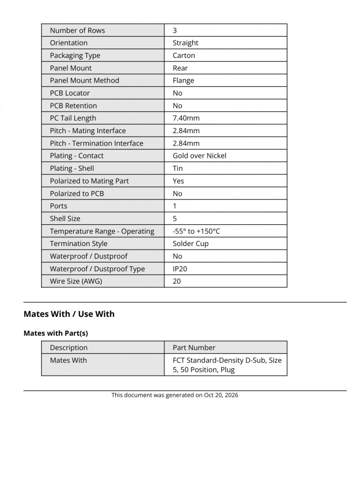 MOLEX 1731090969 technical document page 3