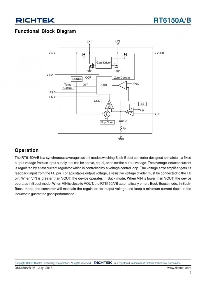 RT6150B-33GQW datasheet page 3
