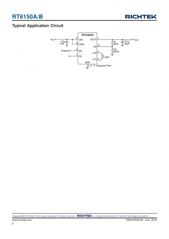 RT6150B-33GQW datasheet page 6