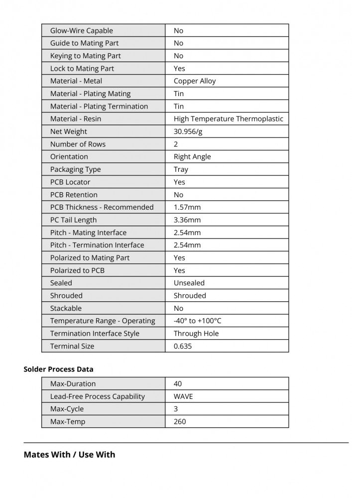 Technical document page 3 preview
