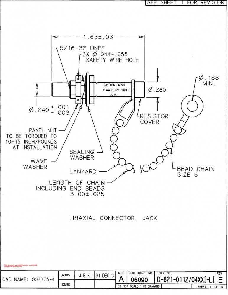 TE Connectivity D-621 drawing page 4