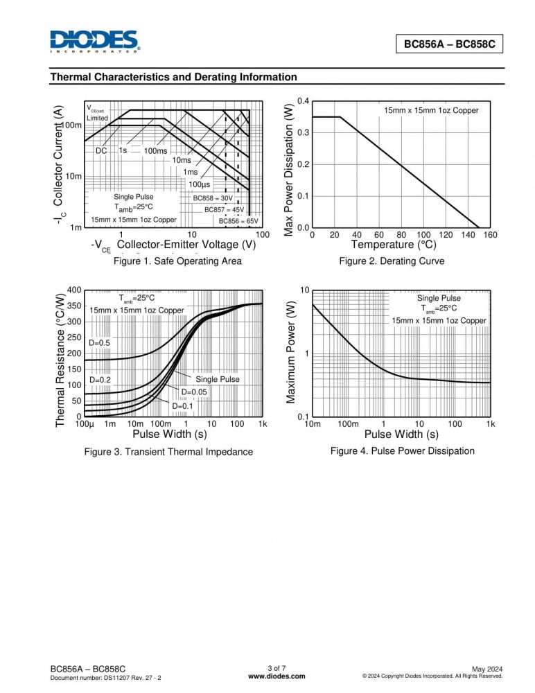 BC856B-7-F datasheet page 3