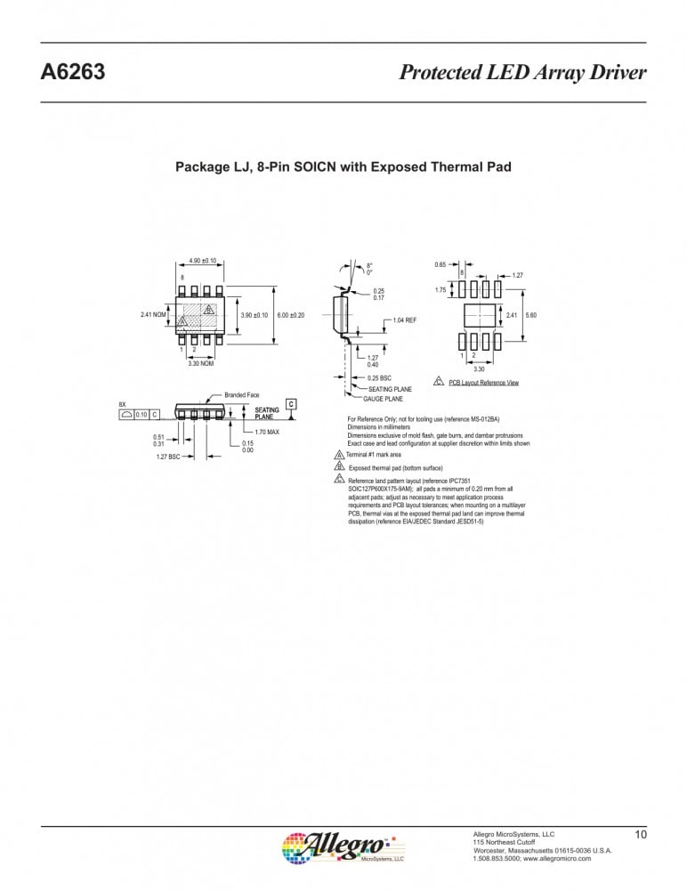 A6263 datasheet page 10
