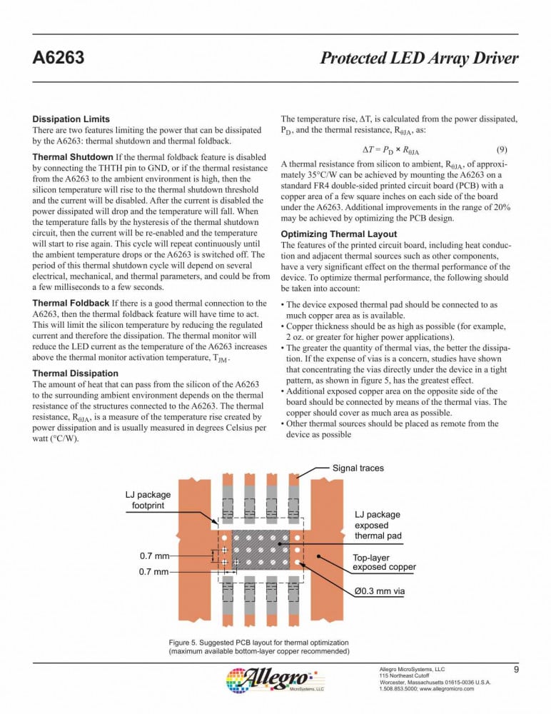 A6263 datasheet page 9
