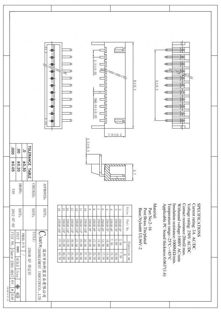 Ckmtw W-2501R04P-W000 technical drawing