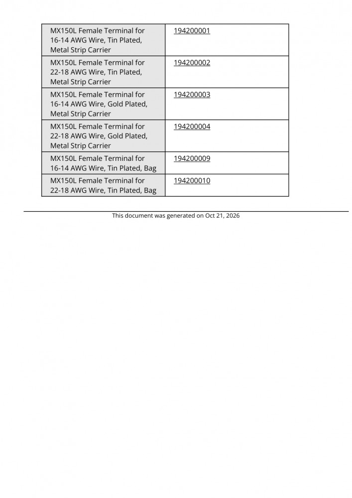 MOLEX 638114400 document page 4