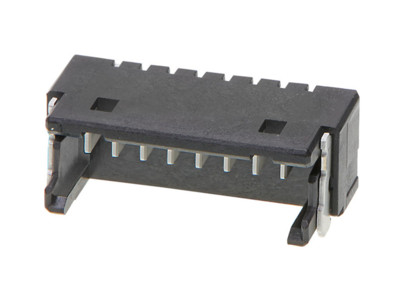 OneBlade Header, 1.00mm Pitch, Single Row, Right-Angle, Surface Mount, Tin (Sn) Plating, Friction Lock, 3 Circuits, Tape and Reel