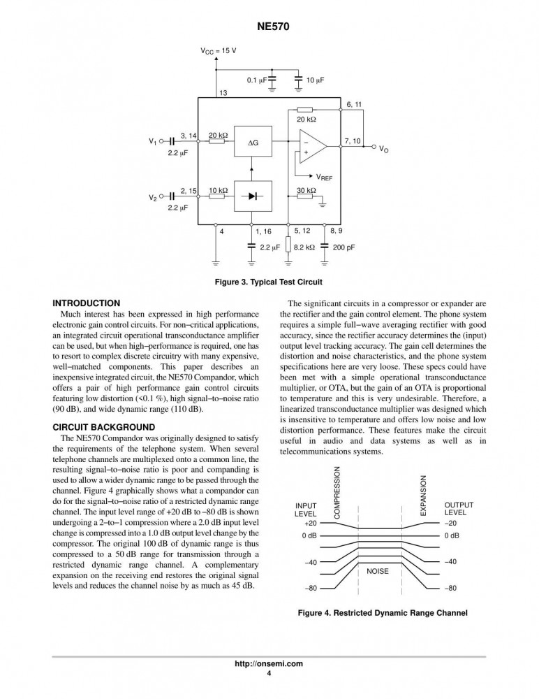 NE570 datasheet page 4