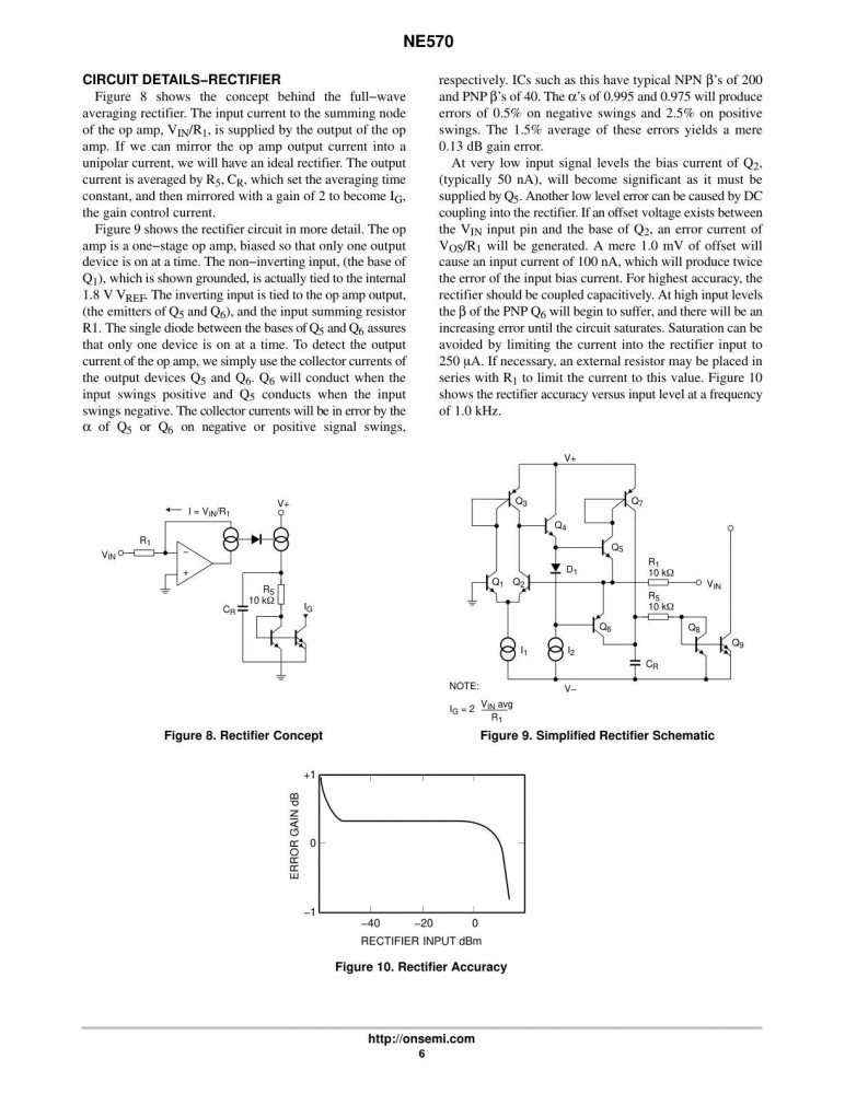NE570 datasheet page 6