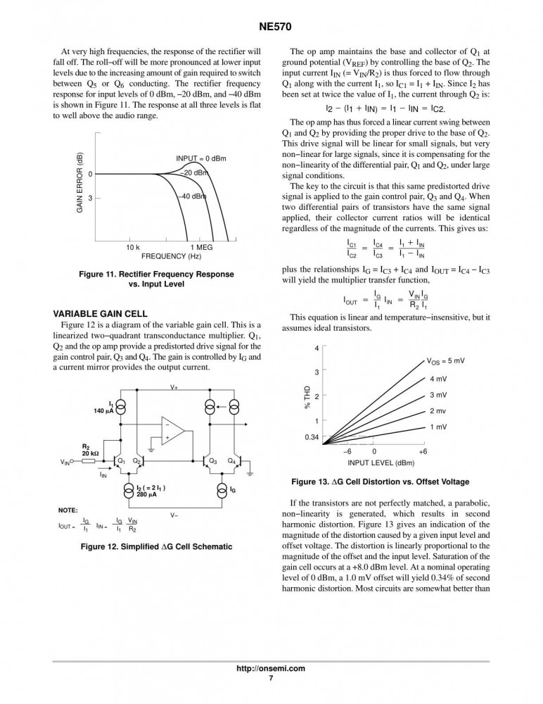 NE570 datasheet page 7