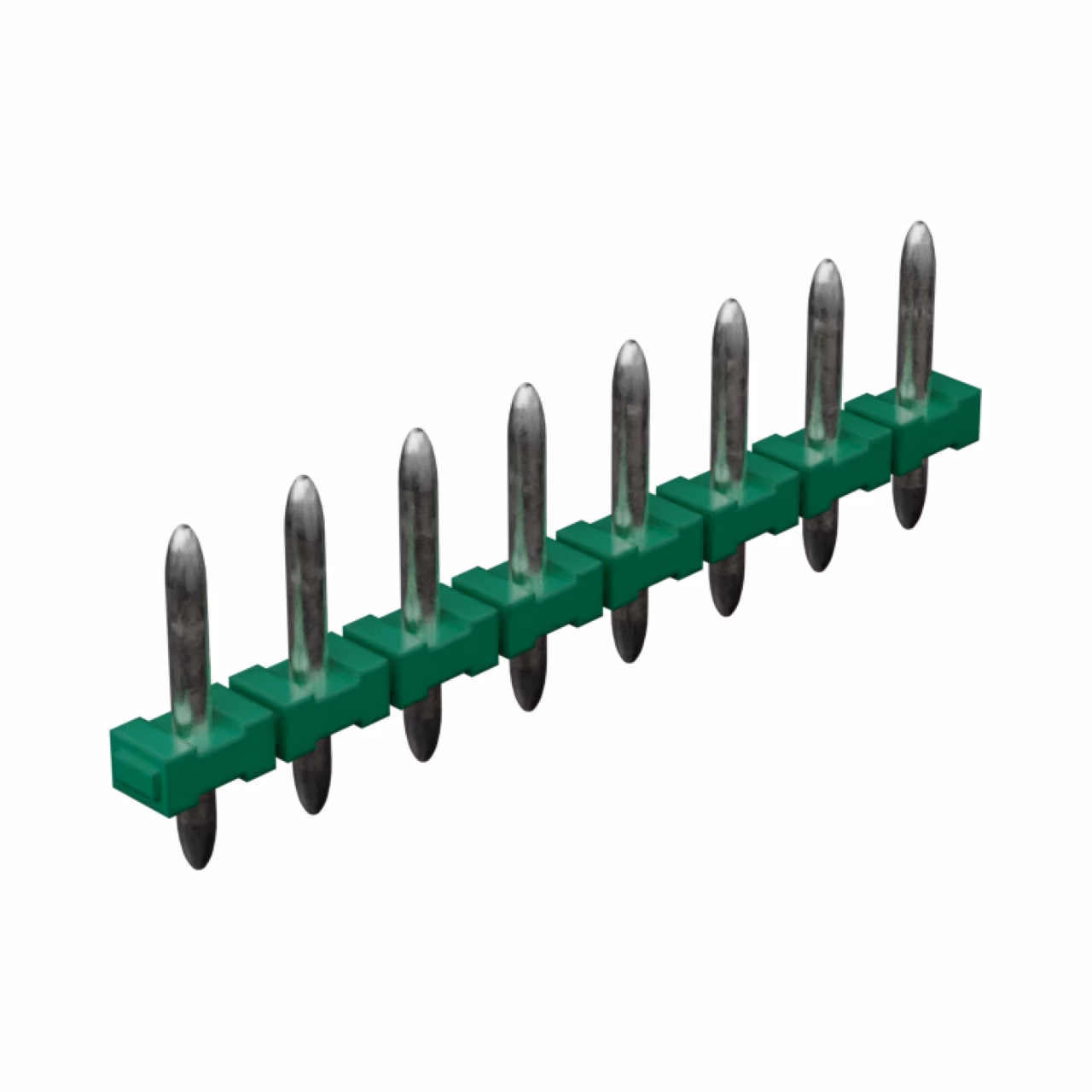 3.50mm Pitch Eurostyle Vertical PCB Pin Header, Breakable, 6 Circuits