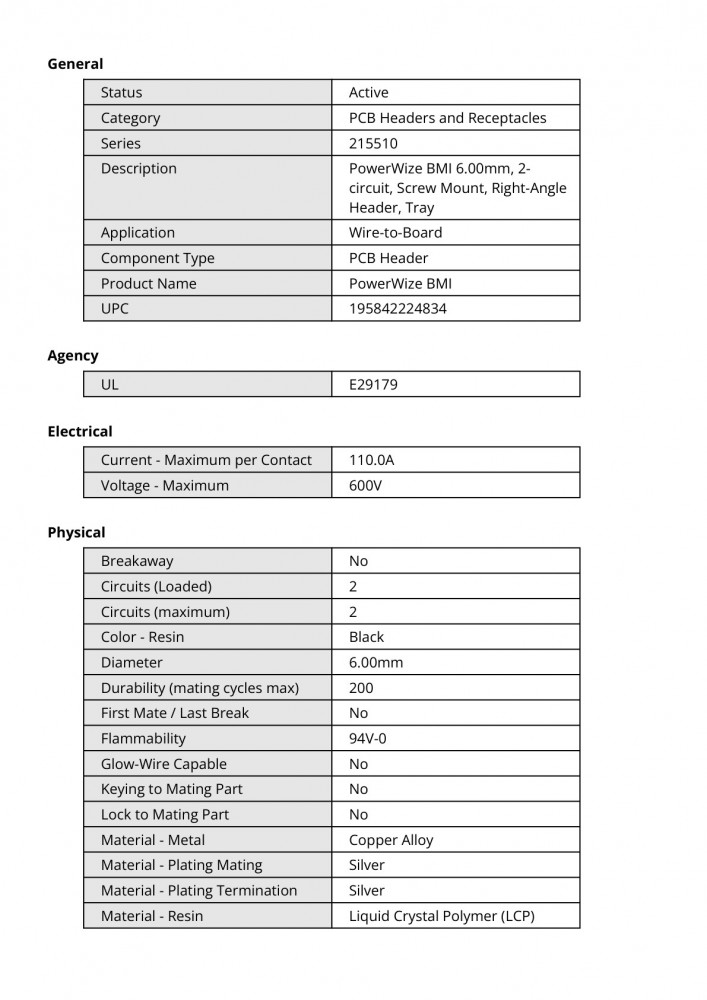 Product document page preview 2