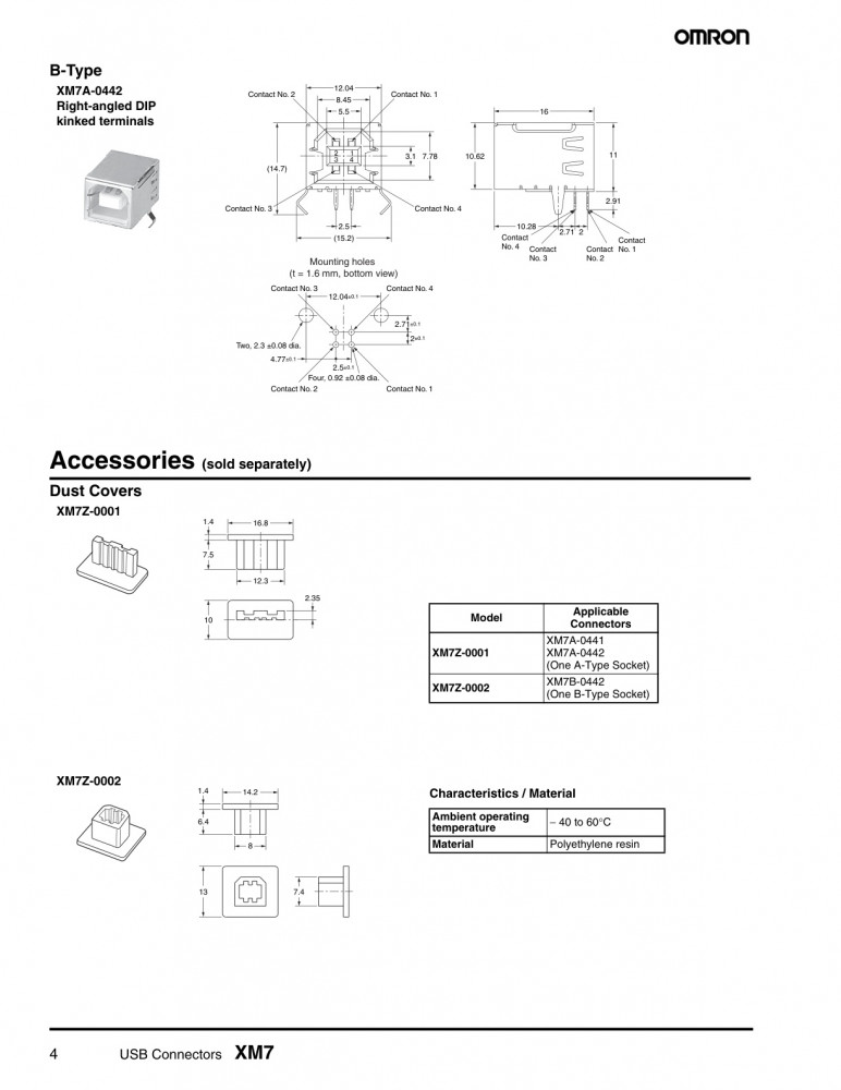 XM7 product document page 4