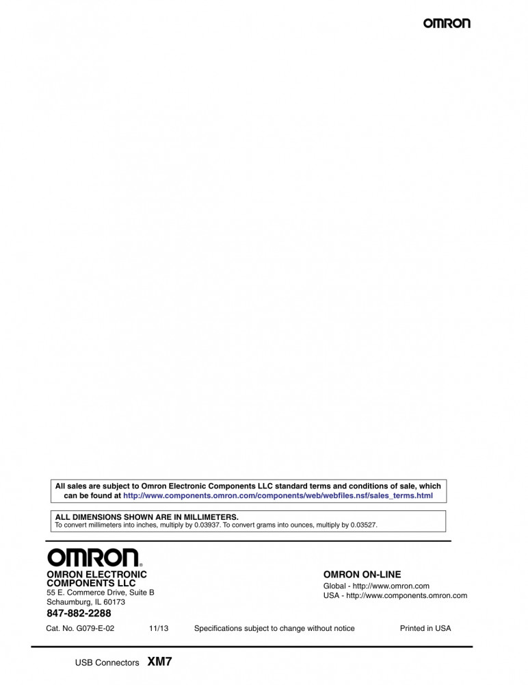 XM7 product document page 6