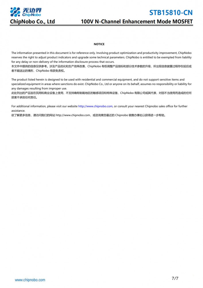 STB15810-CN datasheet page 7