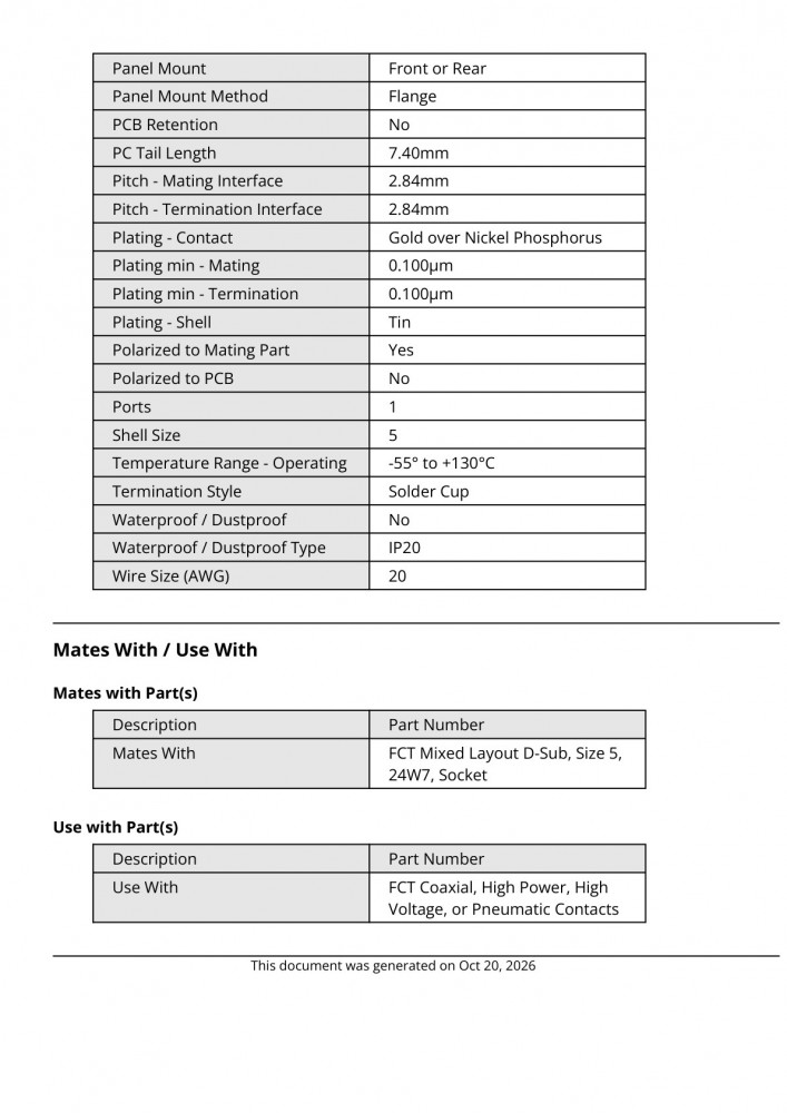 MOLEX 1731070412 technical document page 3