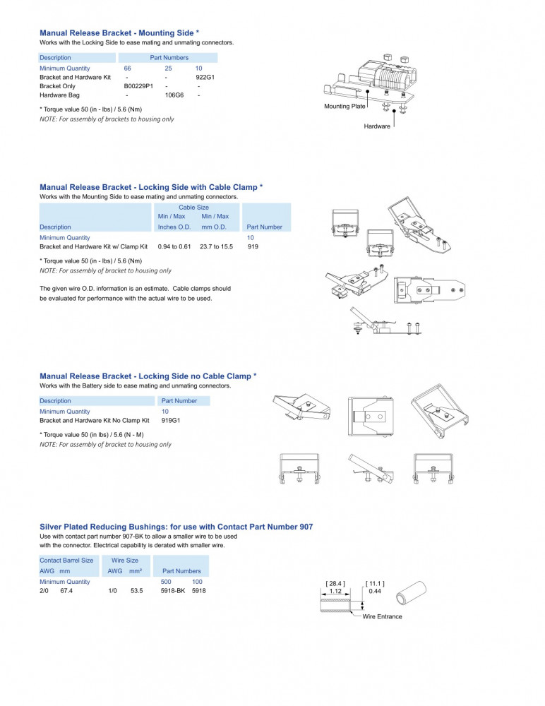 Anderson Power SB 350 datasheet page 5