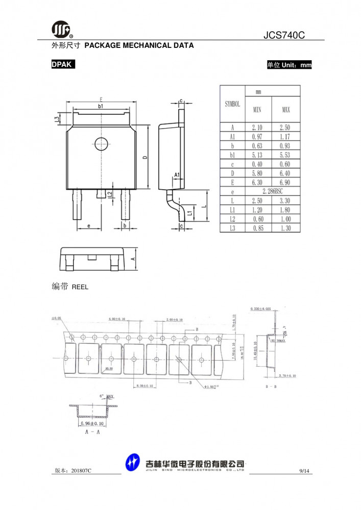 JCS740C datasheet page 9