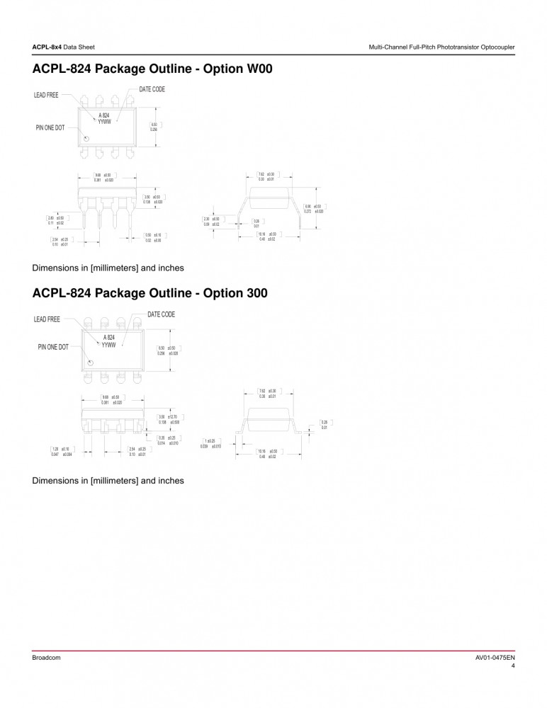 ACPL-8x4 datasheet page 4