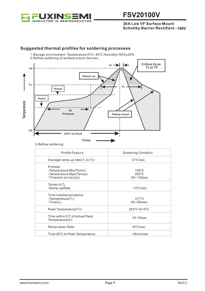 FSV20100V datasheet page 4