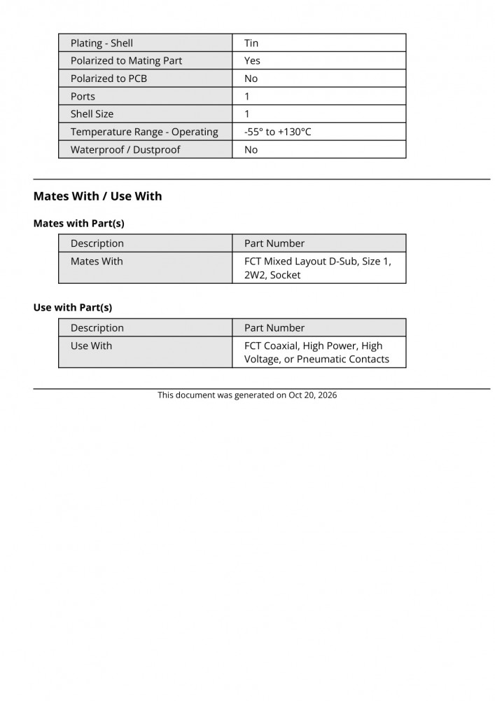 MOLEX 1731070763 product drawing, page 3