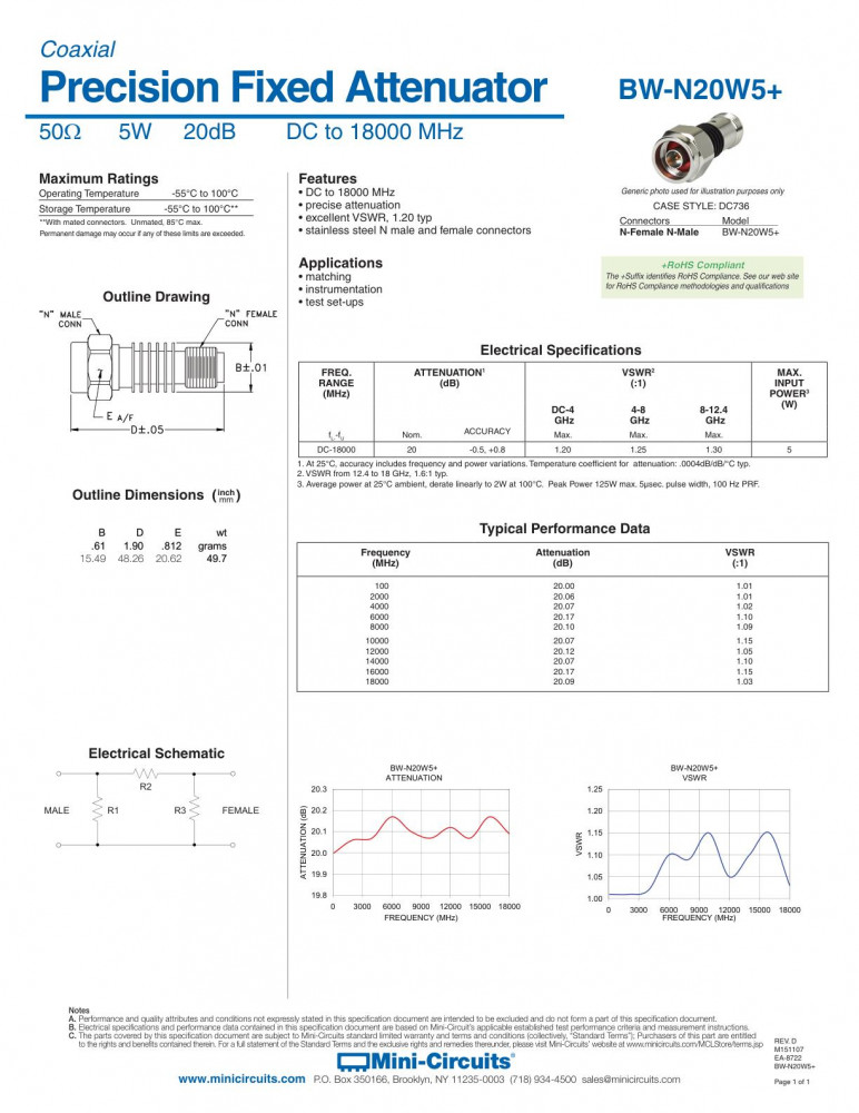 BW-N20W5+ technical document preview