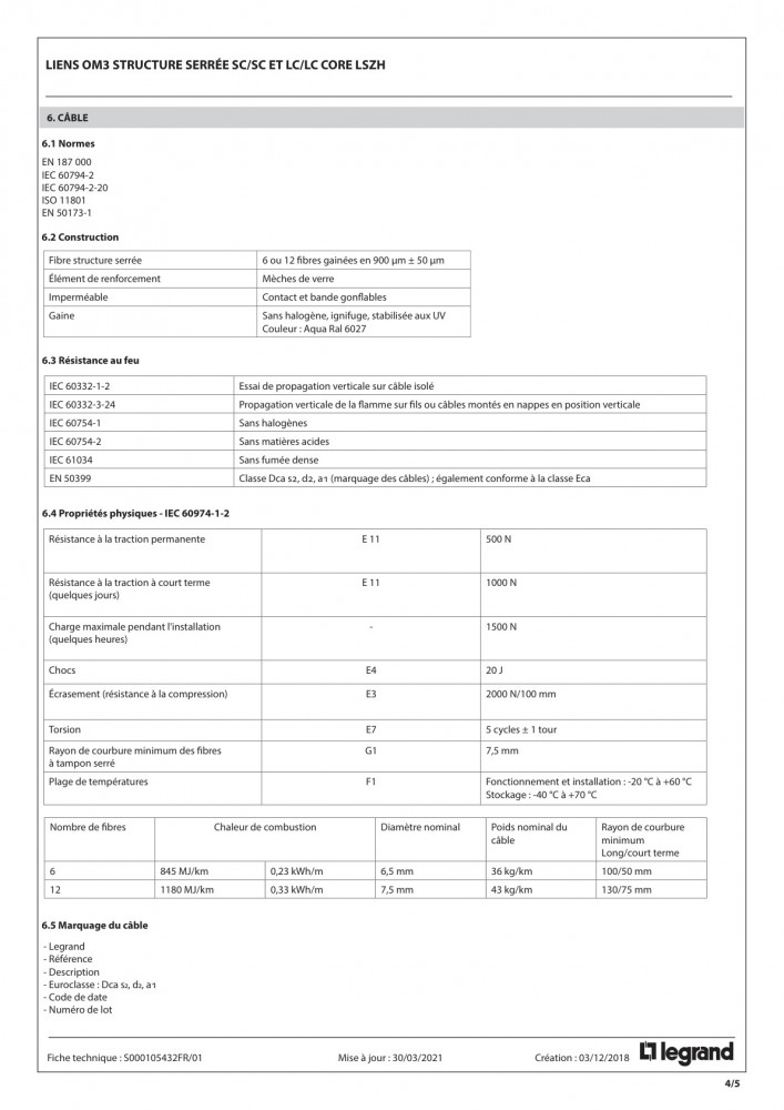 Legrand 132062 technical document page 4