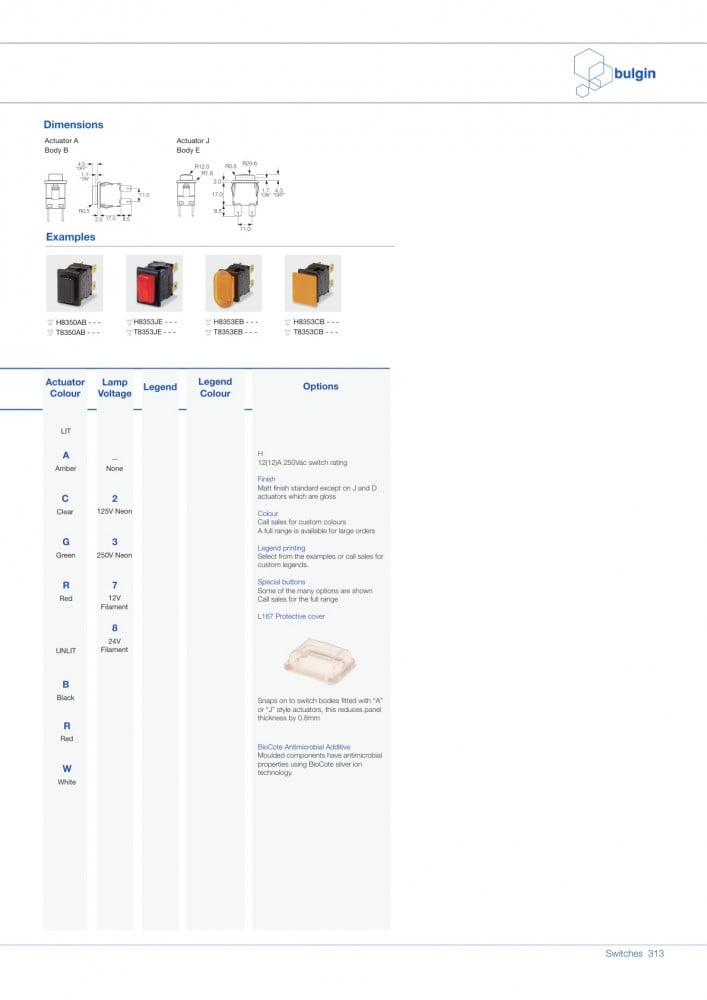Bulgin technical document page 4
