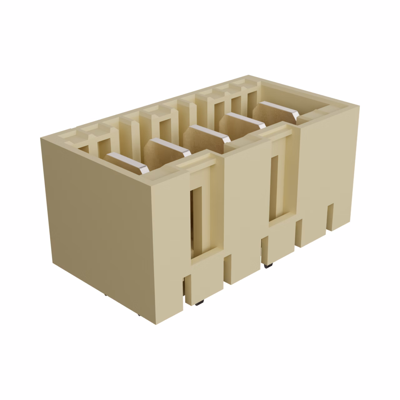 Appli-Mate RAST 5 Header, Vertical, 5 Circuits, Tin (Sn) Plating, Position Keys 2a, 2b, 3b & 4a, Code Keys d20 & d40, Latches Between Circuits 1 & 2 and 3 & 4, PCB Polarization A, Glow-Wire Capable for sale