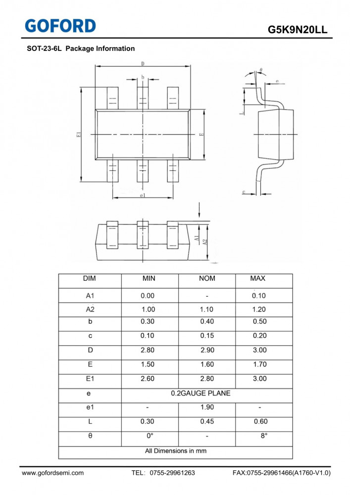 G5K9N20LL package drawing