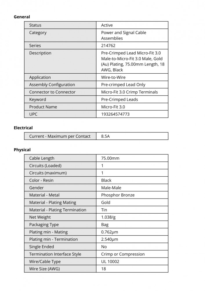 Product document page 2
