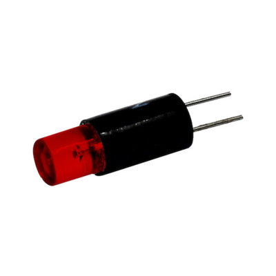 LED Lamp T-1 3/4 Bi Pin White 28V