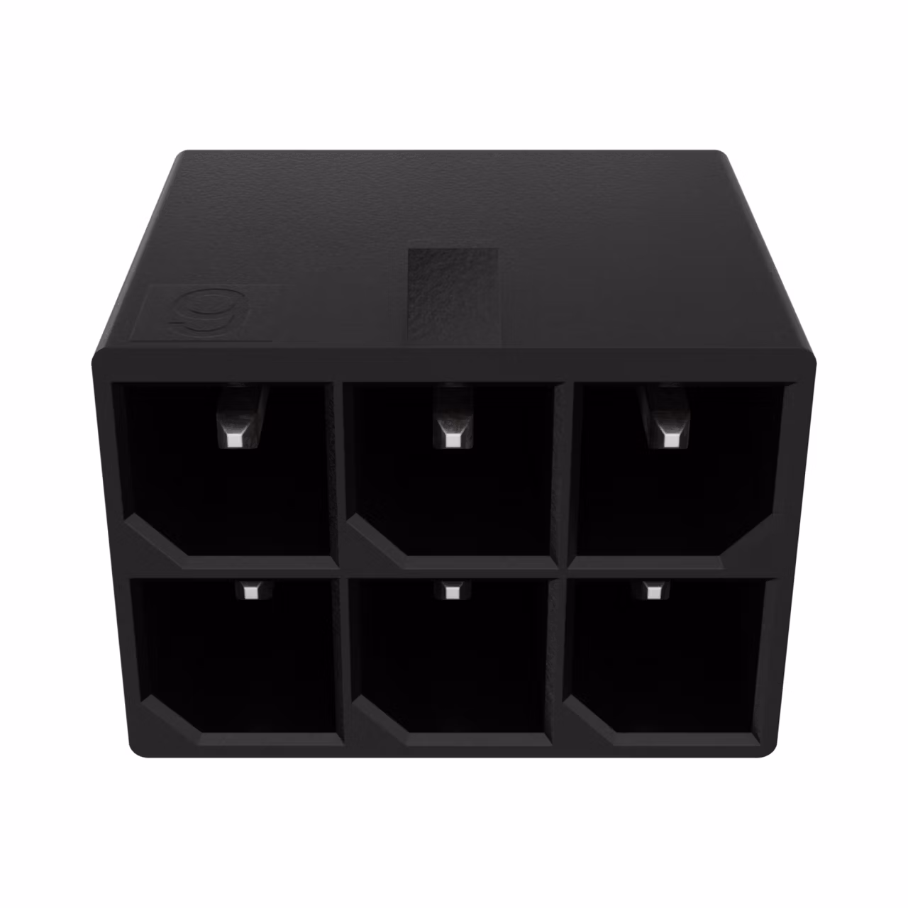 Mega-Fit Right-Angle Header, 5.70mm Pitch, Through Hole, Dual Row, 6 Circuits, Matte Tin (Sn) Plating, 3.60mm Tail Length, Glow-Wire Capable, Tape and Reel, Black for sale