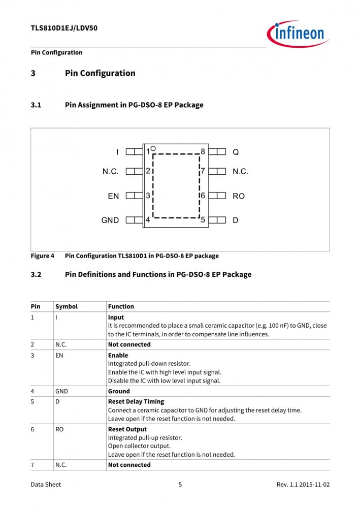 TLS810D1 datasheet page 5