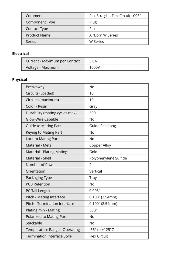 WTAV10PF6SYL technical document image, page 2
