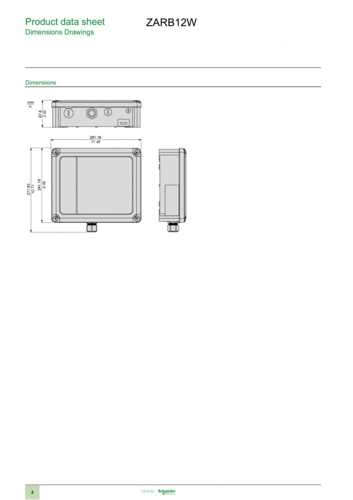 ZARB12W technical document page 4