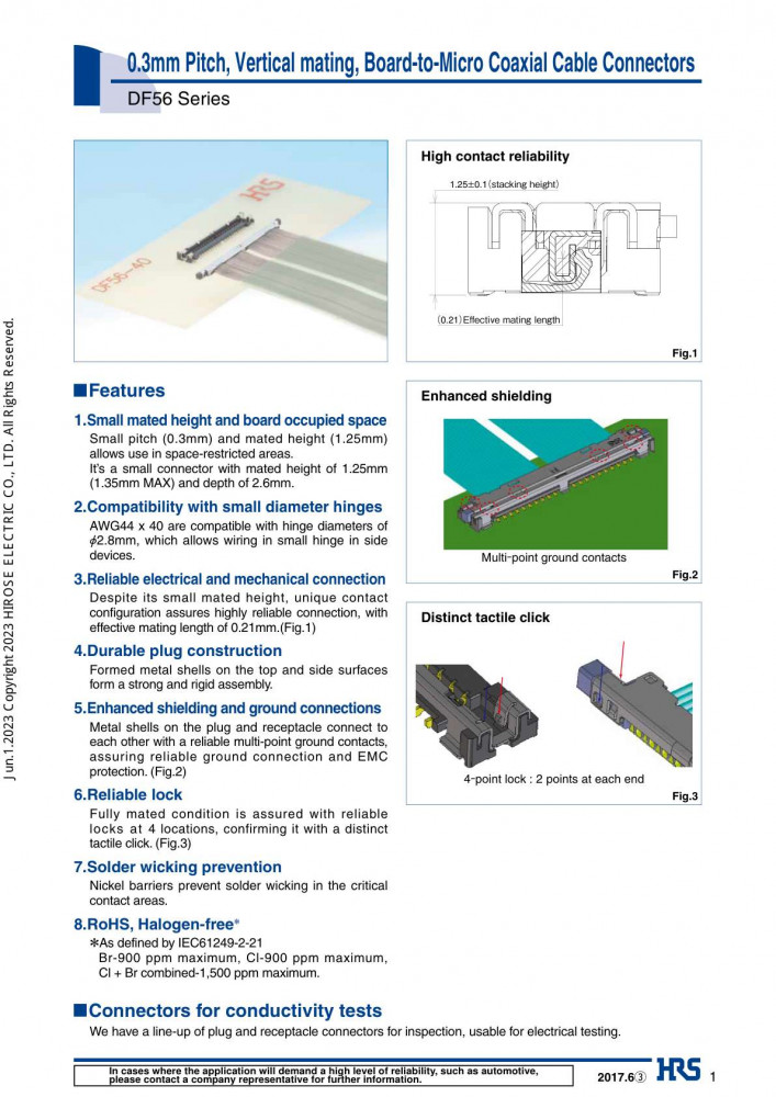 DF56 datasheet page 1