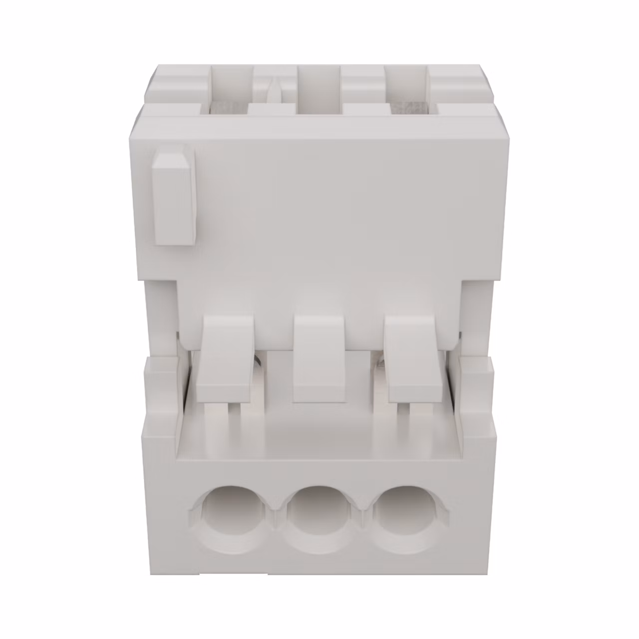 5.00mm Appli-Mate RAST 2.5 IDT Housing, Direct/Indirect, Female, 2 Circuits, Position Keys B, C & D Removed, Polarizing Rib Between Circuits 1 & 2, Red Color Stripe for sale
