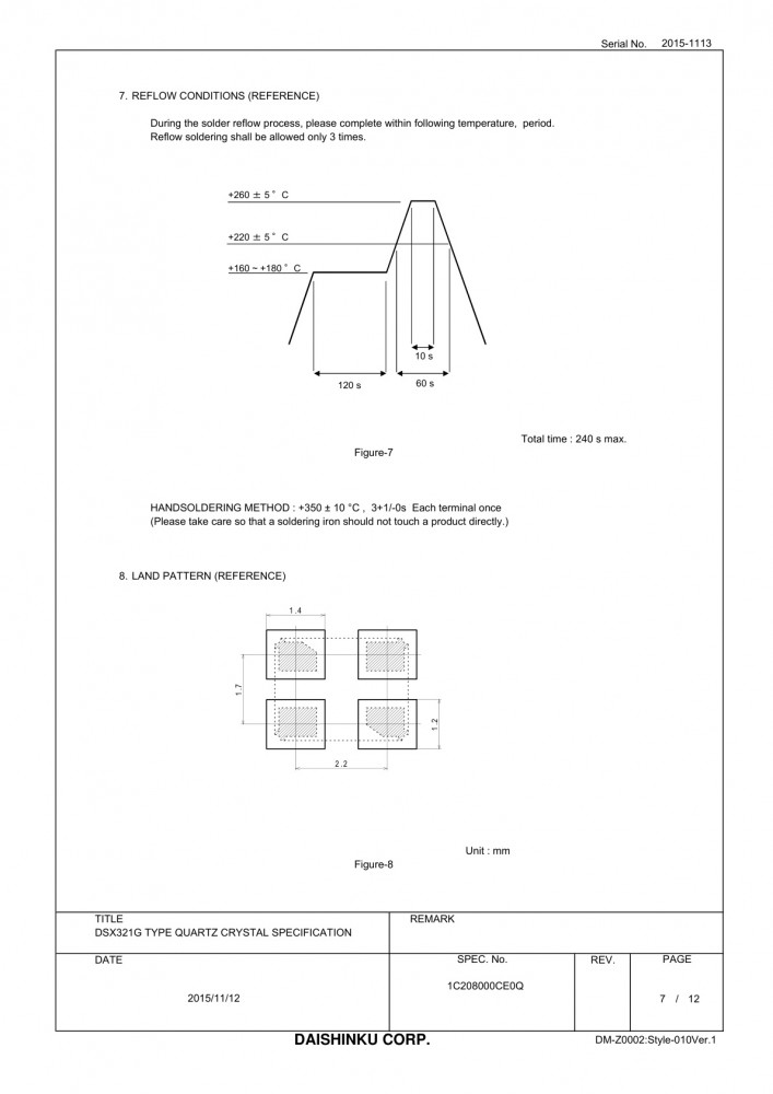 KDS 1C208000CE0Q specification page 8