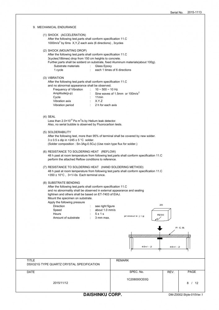 KDS 1C208000CE0Q specification page 9