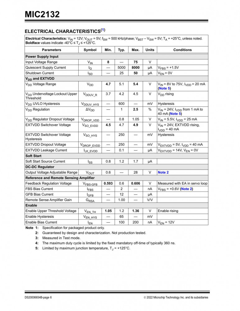 MIC2132 document page 6