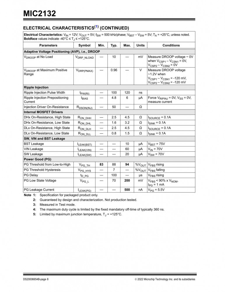 MIC2132 document page 8
