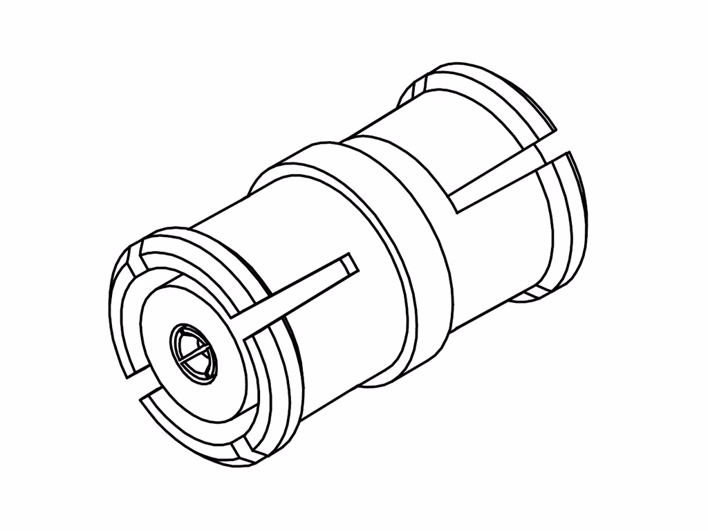 SMP Jack-to-SMP Jack Adapter, Straight, 5.83mm Length, Tray, 50 Ohms for sale