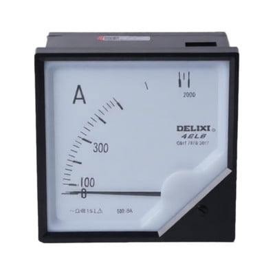 Delixi Electric 42L6A75G4 Analog Ammeter Panel Gauge