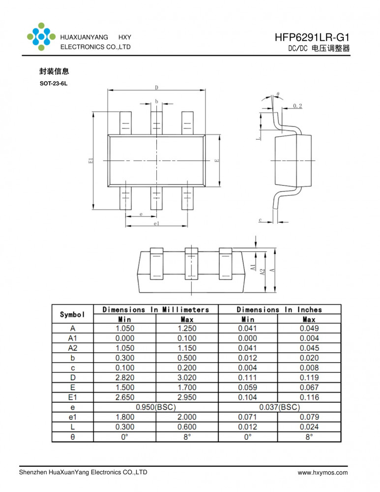 HFP6291LR-G1 datasheet page 5