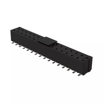 Milli-Grid Vertical Receptacle, 2.00mm Pitch, Dual Row, Surface Mount, Top/Bottom Entry, with Press-fit Plastic Pegs, with Cap, Tube, 0.75µm Gold (Au) Plating, 32 Circuits, Lead-Free for sale