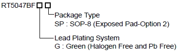 RT5047BF - Single Output LNB Supply and Control Voltage Regulator for sale