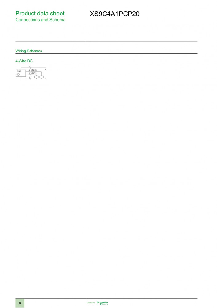 XS9C4A1PCP20 technical document page 6