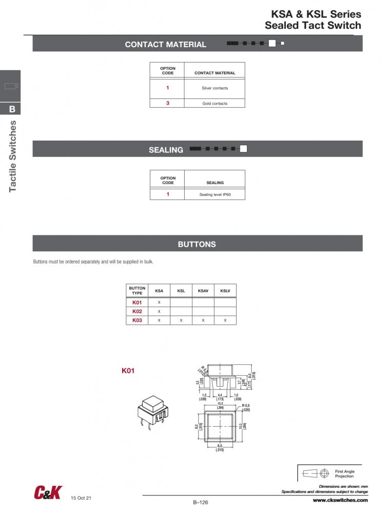 KSA0V411LFTR datasheet page 4